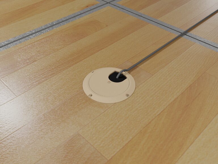 Pasacables Circular para Suelo Técnico - Pinanson