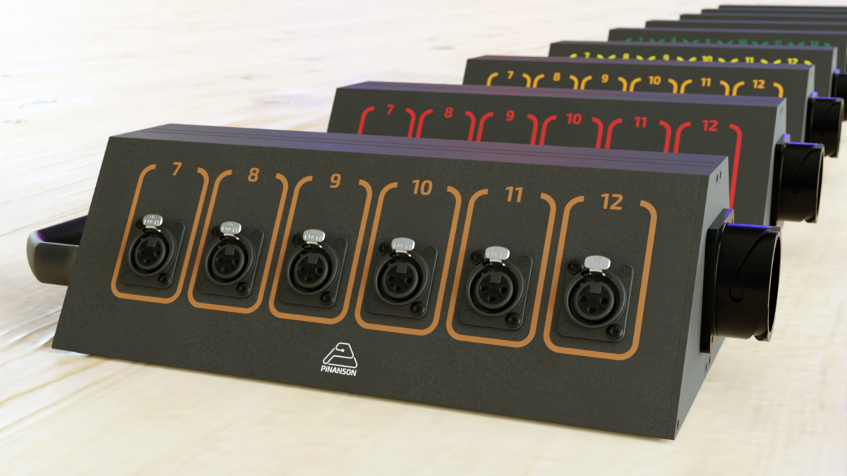 Stage box PYRAMIDAL - Pinanson