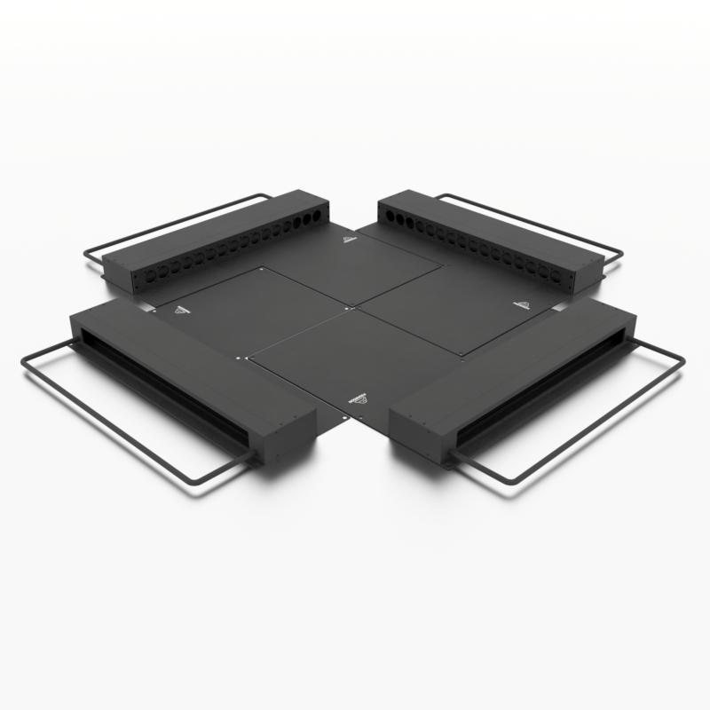 Floor box OB IP65 with panel - Pinanson